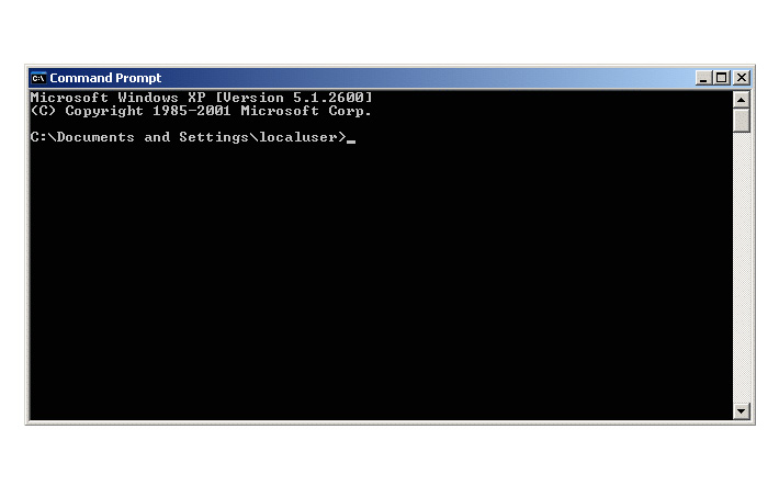 L'invite de commandes CMD L'invite de commandes CMD