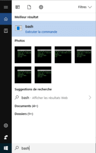 Exécuter Linux sous Windows 10