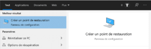 Comment créer un point de restauration avec Windows 10 (et comment le ...